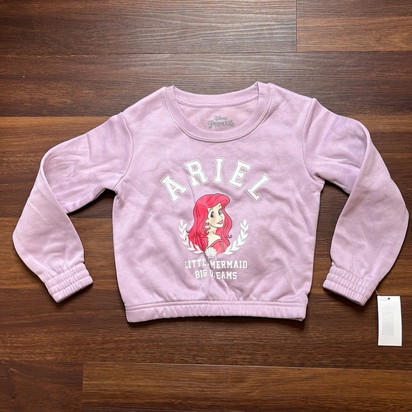 Disney | Shirts & Tops | Disney Princess Ariel Little Mermaid Big ...